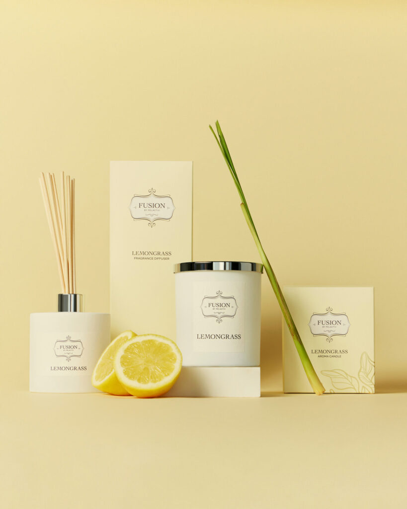 Fusion Candle Lemongrass - Pelactiv